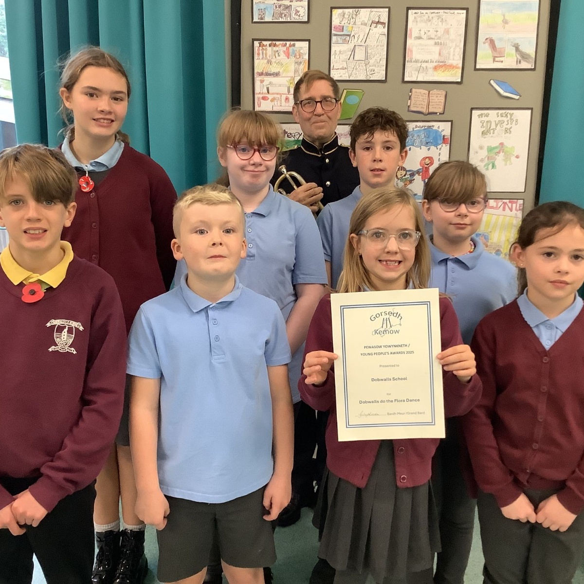 Dobwalls Community Primary School - Gorsedh Kernow Award