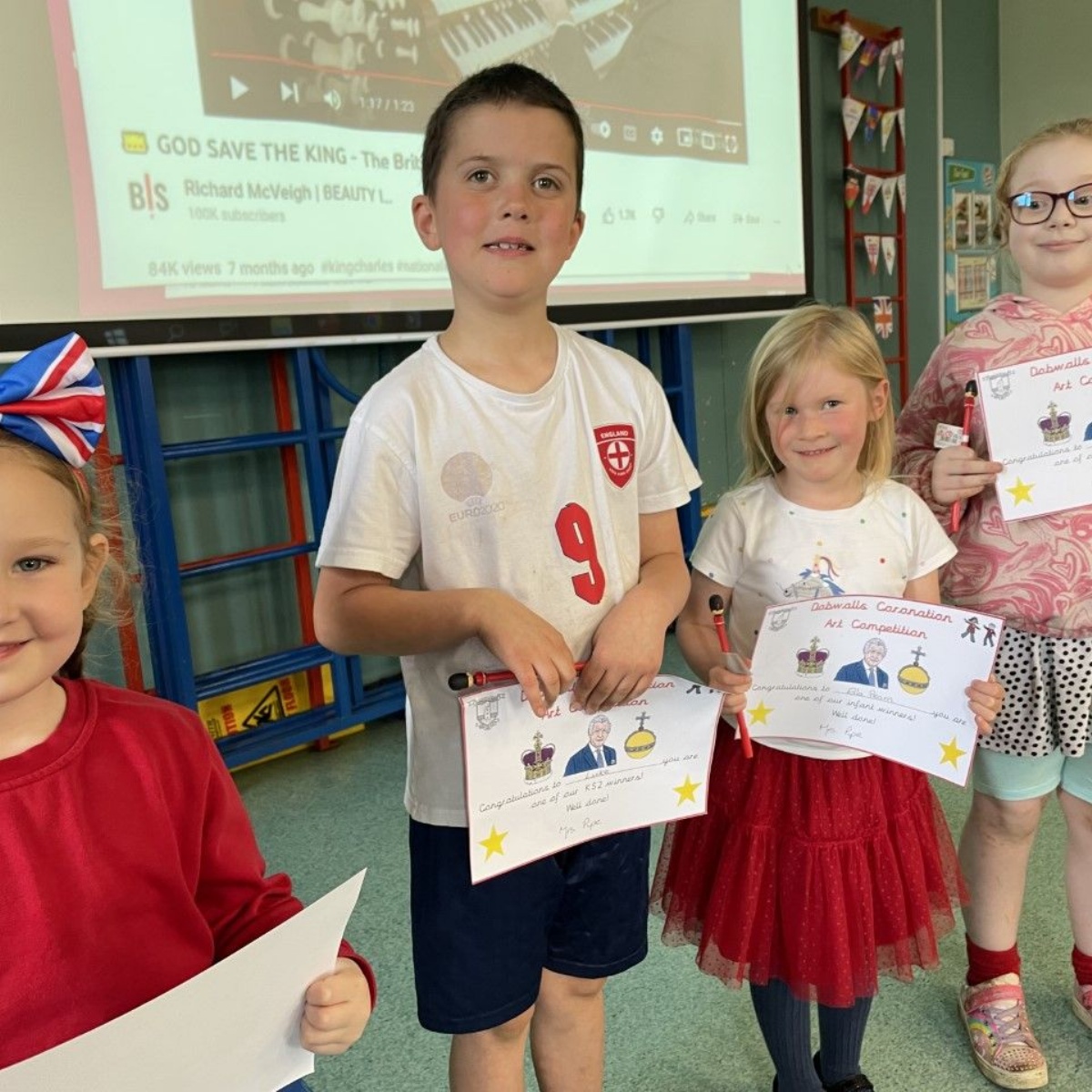 Dobwalls Community Primary School - Coronation Celebrations